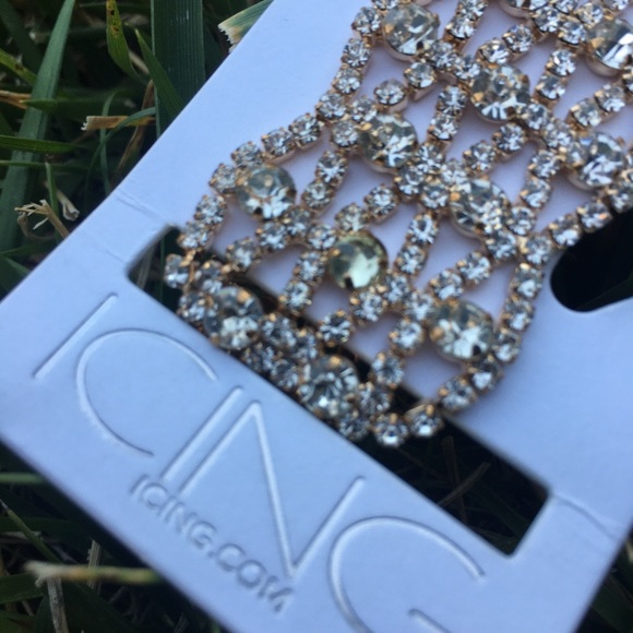 Icing | Jewelry | Nwt Nice Sexy Rose Gold Choker Diamond Icing | Poshmark